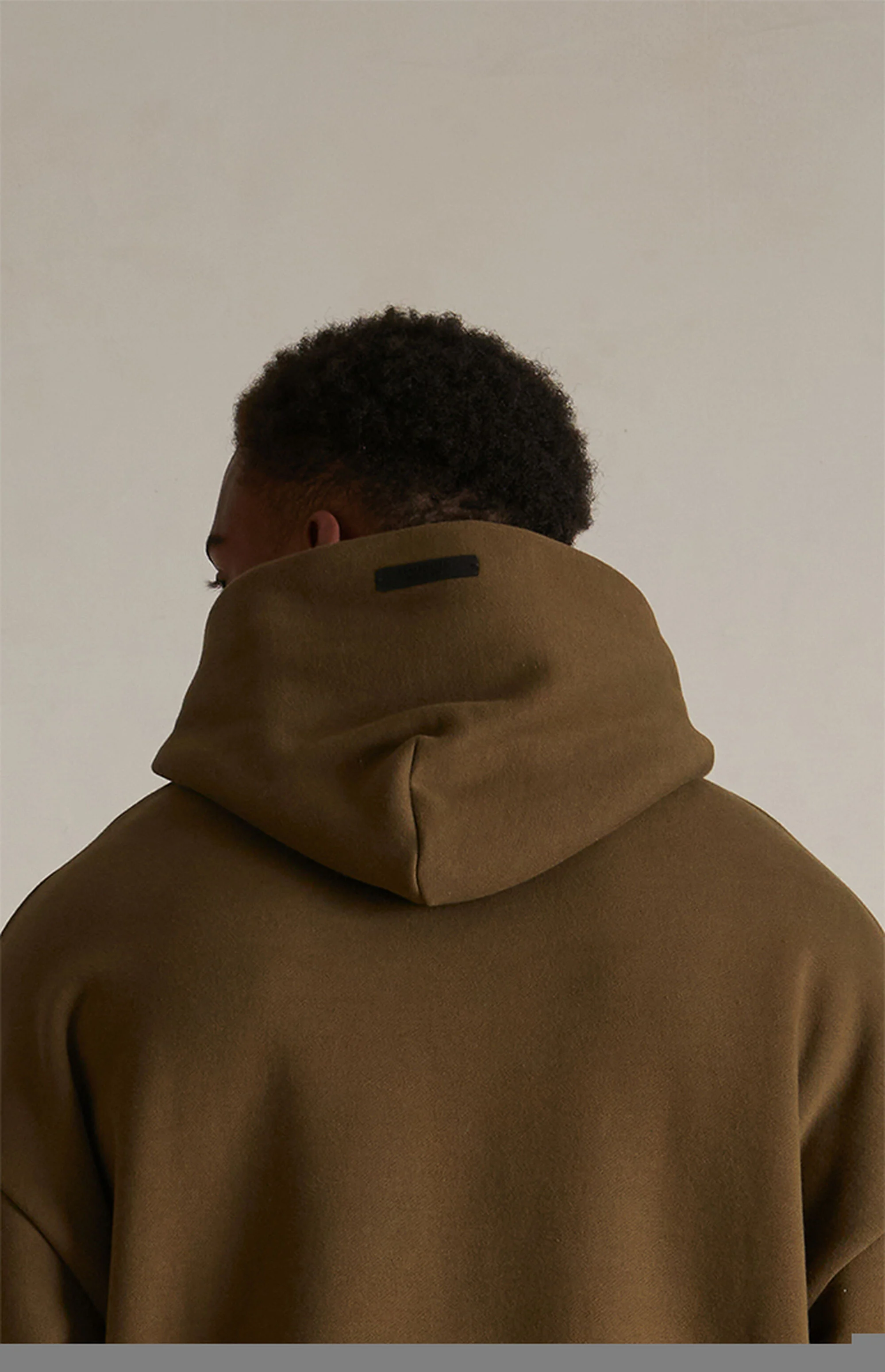 Fear of God ESSENTIALS Olive Fleece Hoodie | Pacsun