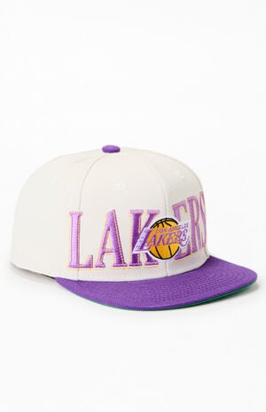 lakers snapback hat