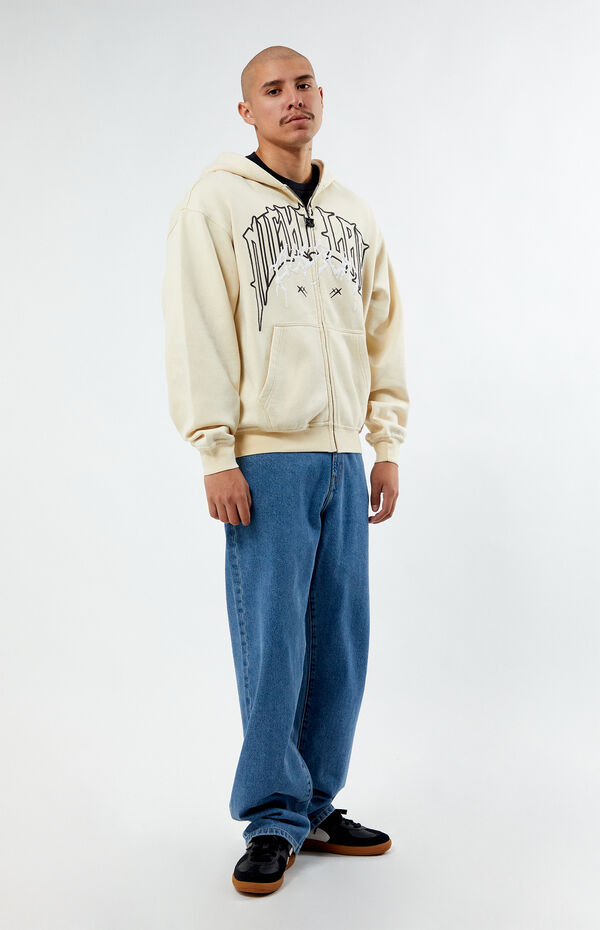 Nightlab Cream London Full Zip Hoodie | PacSun
