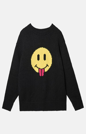 WeSC America Inc Adrian Smiley Face Sweater | PacSun