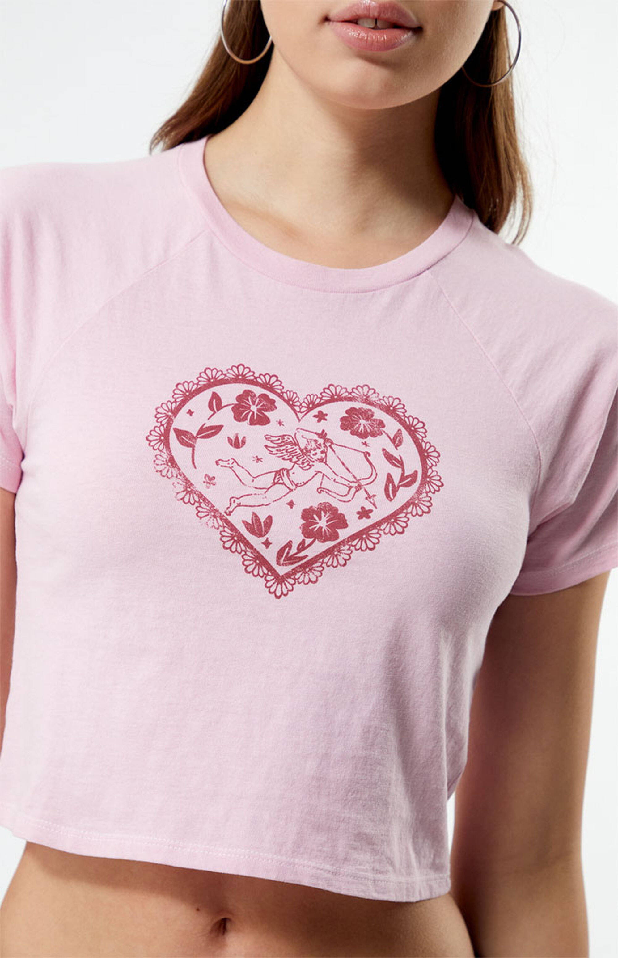 Golden Hour Angel Heart Baby T-Shirt | Pacsun