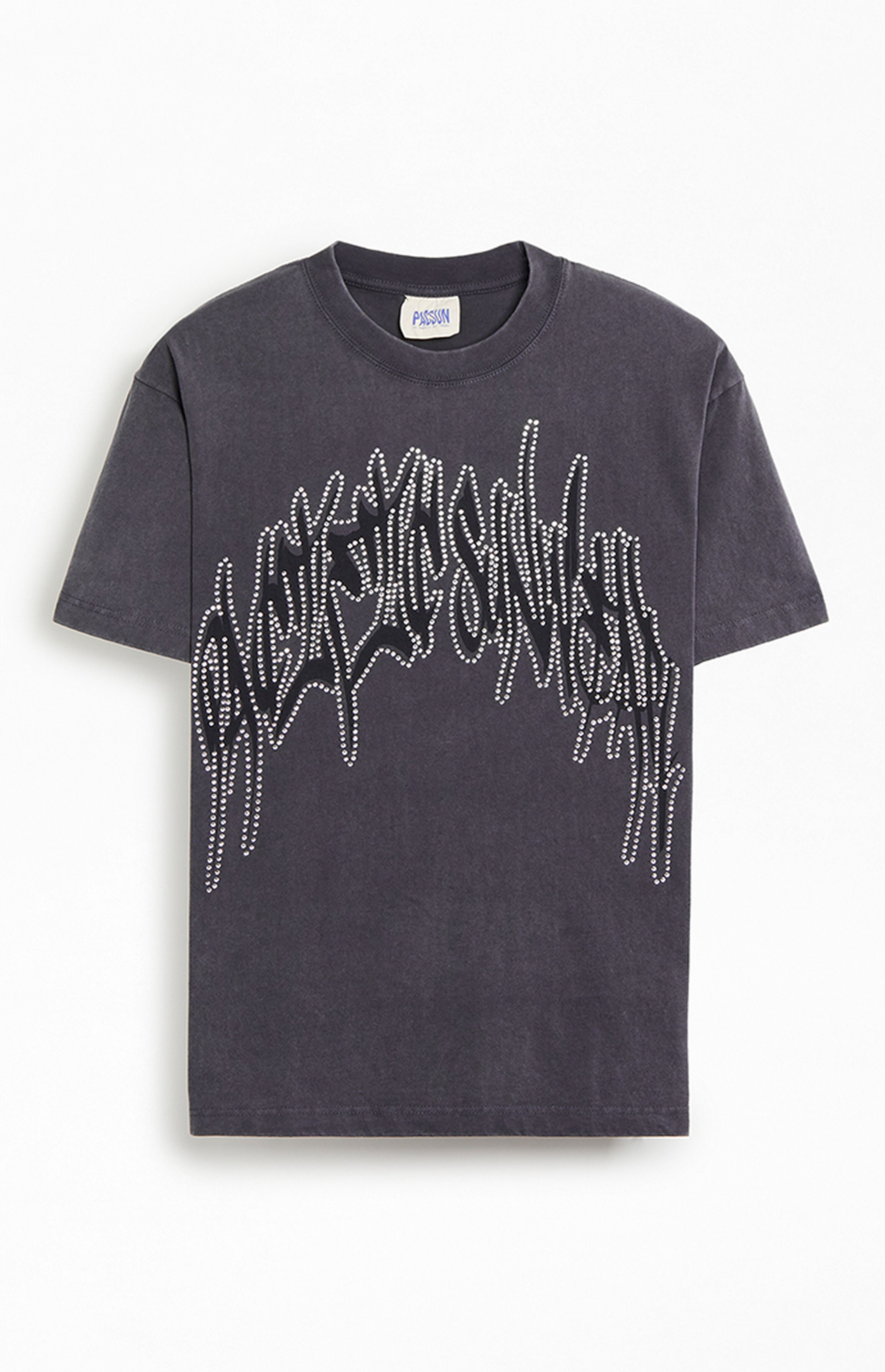 Pacsun Handstyles Rhinestone T-Shirt | PacSun