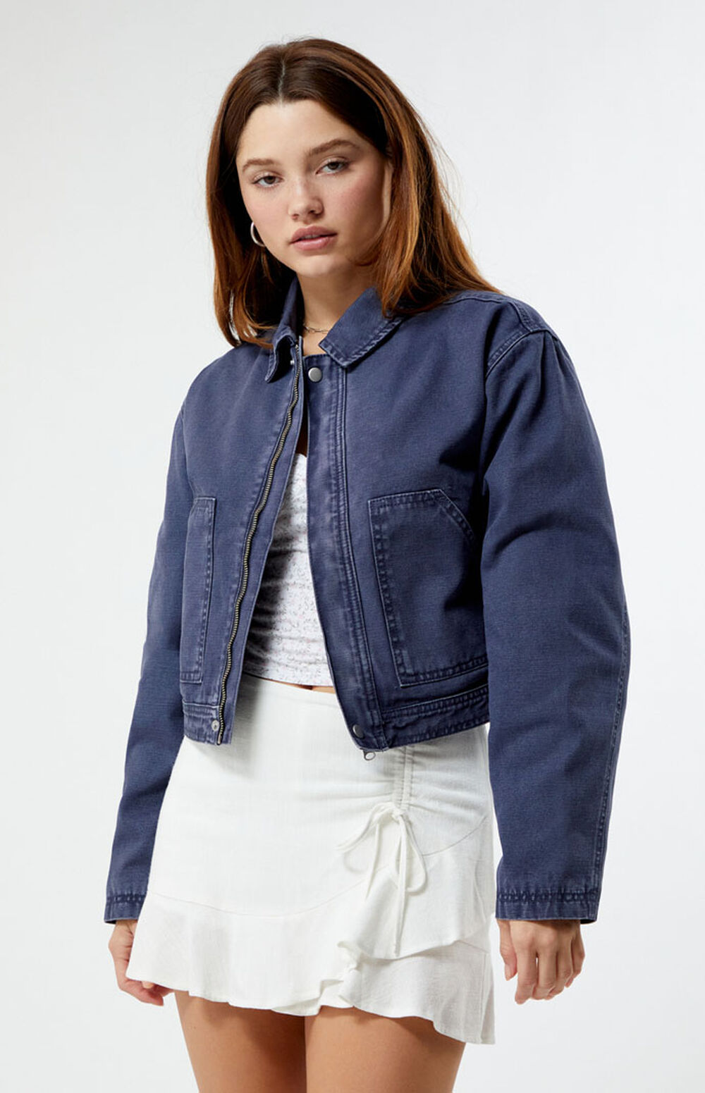 Pacsun Canvas Cropped Jacket | PacSun