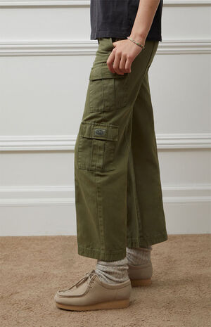Pacsun Kids Olive Low Rise Puddle Pants | PacSun