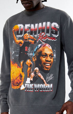 RODMAN BRAND On Fire Crew Neck Sweatshirt | PacSun