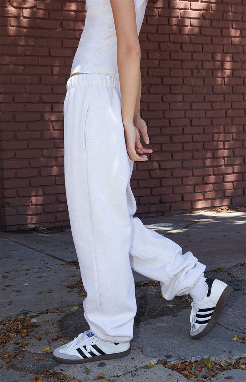 John Galt Light Gray Rosa Sweatpants | PacSun