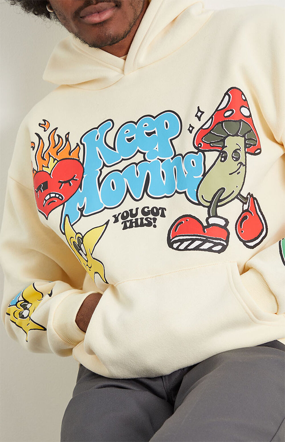 Pacsun Keep Moving Hoodie | PacSun