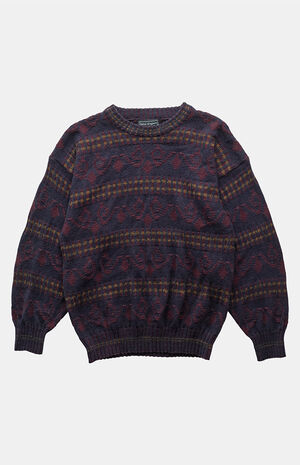 90s pattern sweater