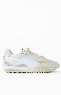 Puma Women's Beige Blacktop Rider Sneakers | PacSun