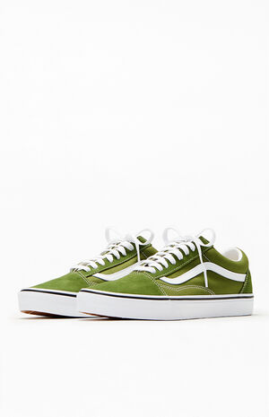 Vans Green Old Skool Shoes | PacSun