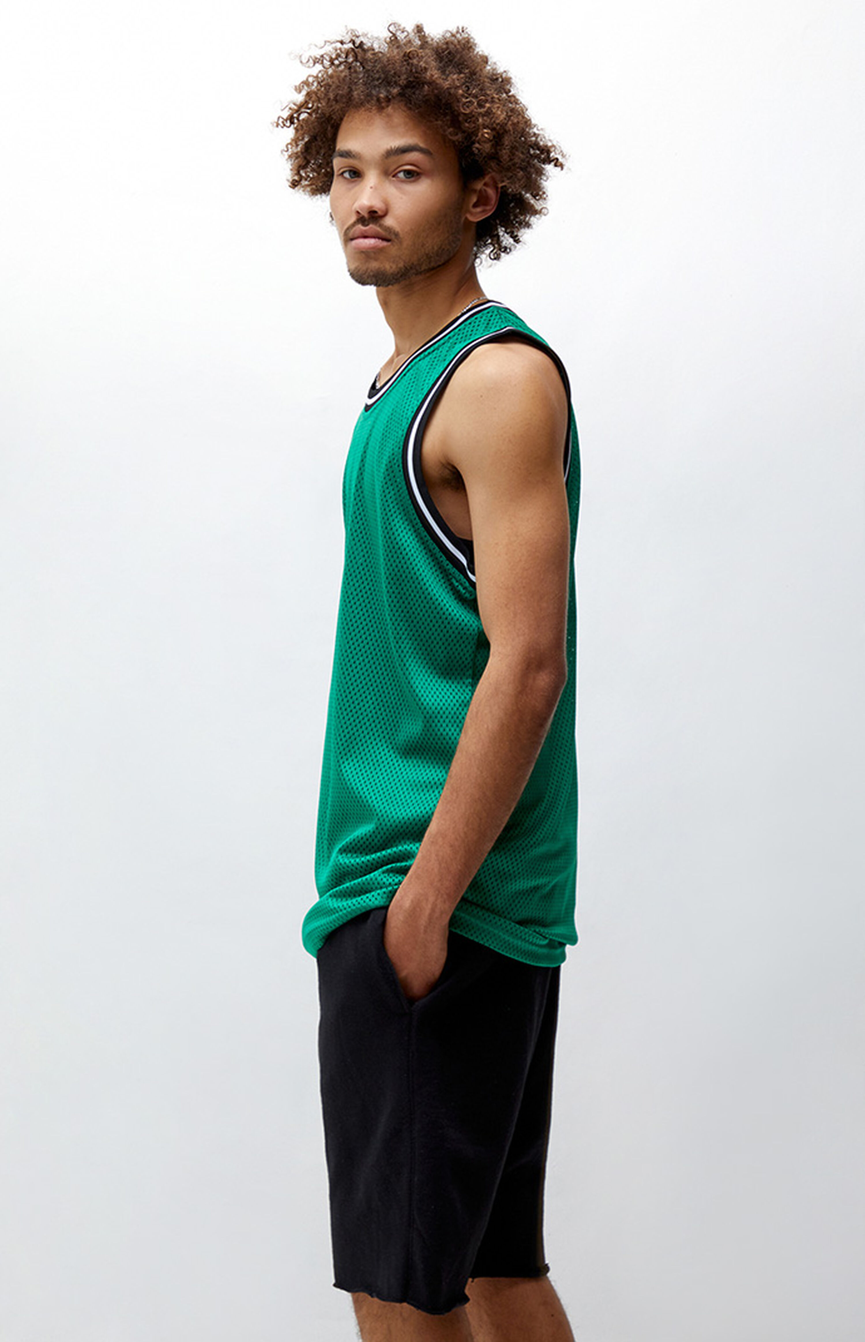 Pacsun Green Mesh Tank Top | PacSun
