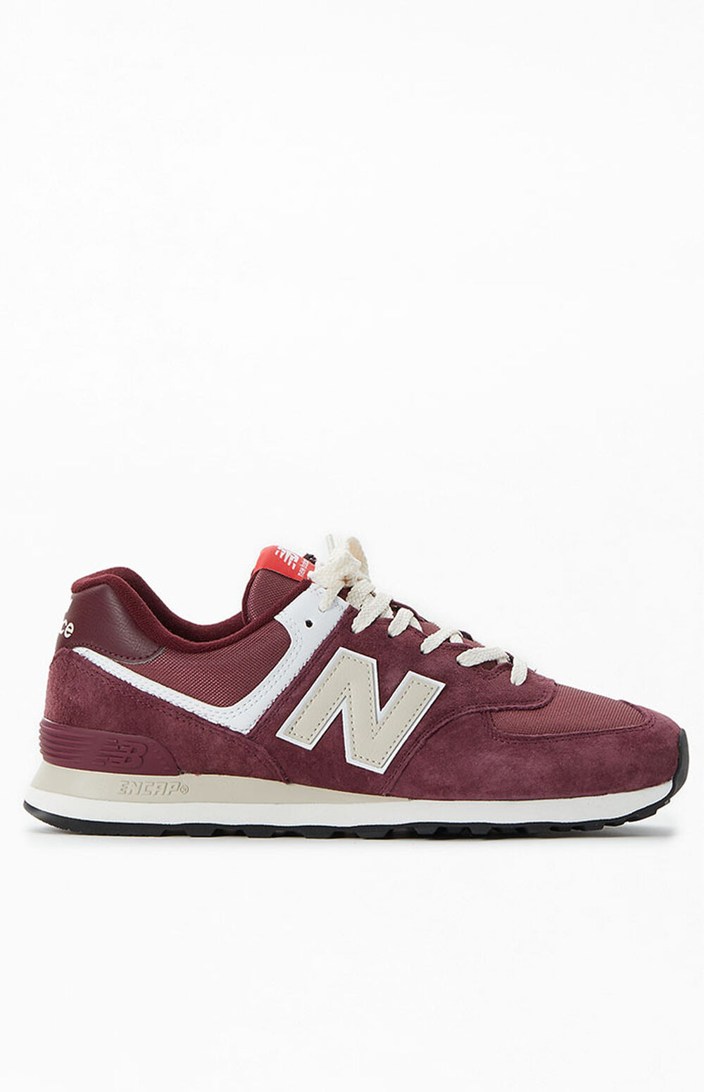 New Balance Maroon 574 Shoes | PacSun