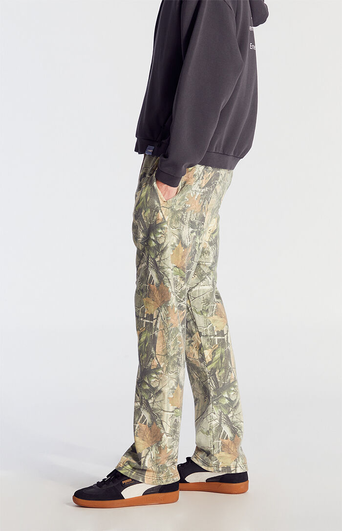 Pacsun Camo Straight Leg Sweatpants | PacSun