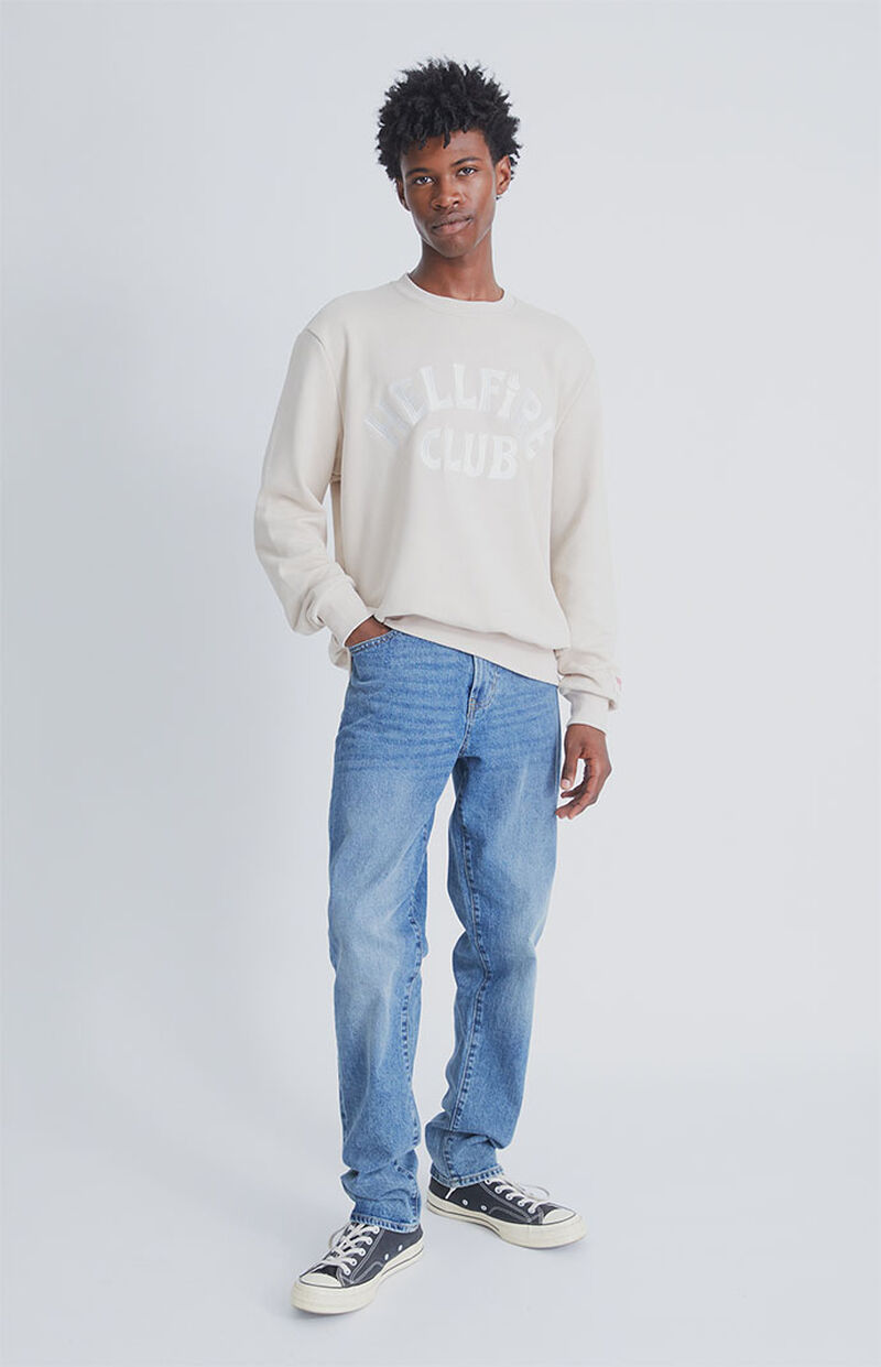 Stranger Things Hellfire Club Crew Neck Sweatshirt | Pacsun