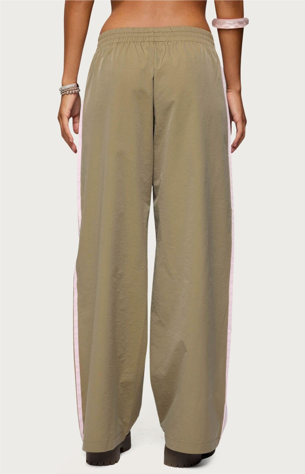 Edikted Annabella Nylon Track Pants | Pacsun