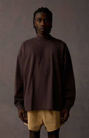 Fear of God Essentials Plum Long Sleeve T-Shirt | PacSun