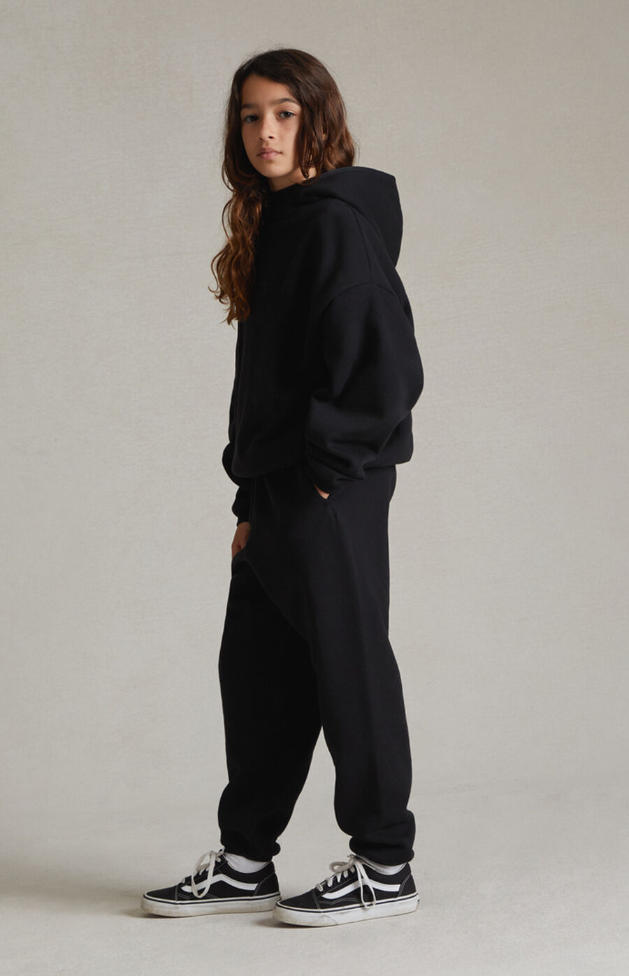 Fear of God ESSENTIALS Essentials Jet Black Sweatpants | Pacsun