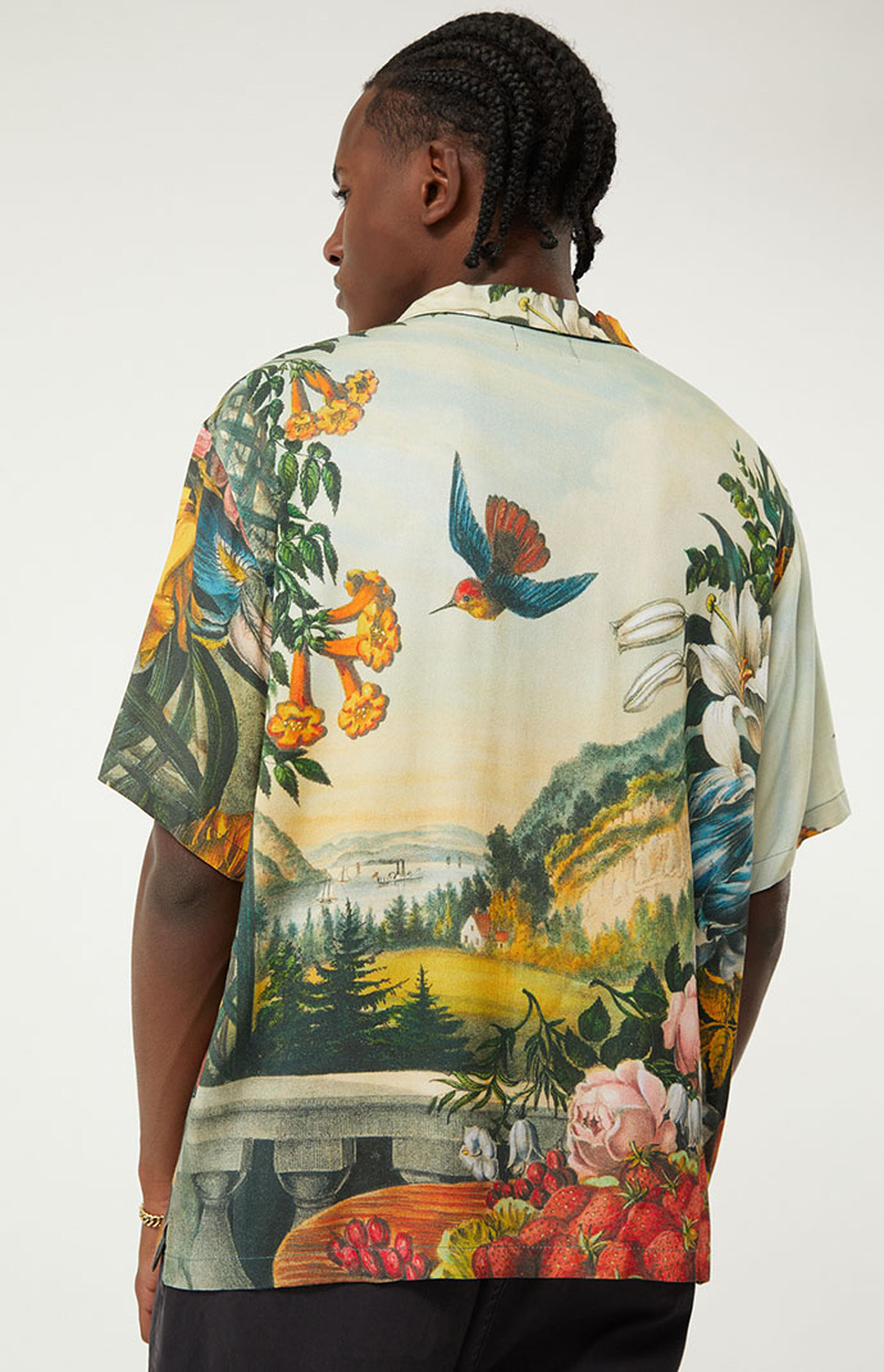 The Met x PacSun Floral Woven Shirt | PacSun