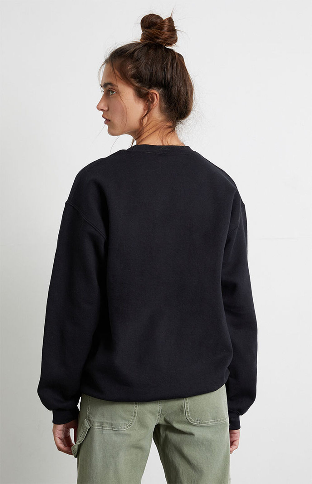 DEATHNOTE Skull Row Oversized Crew Neck Sweatshirt | Pacsun