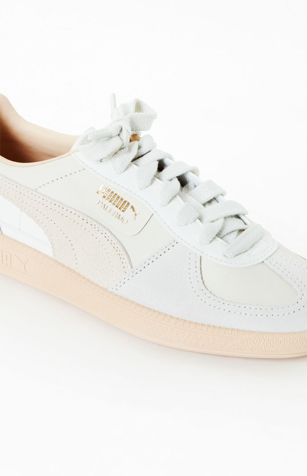 Puma Women's Off White Palermo Sneakers | PacSun