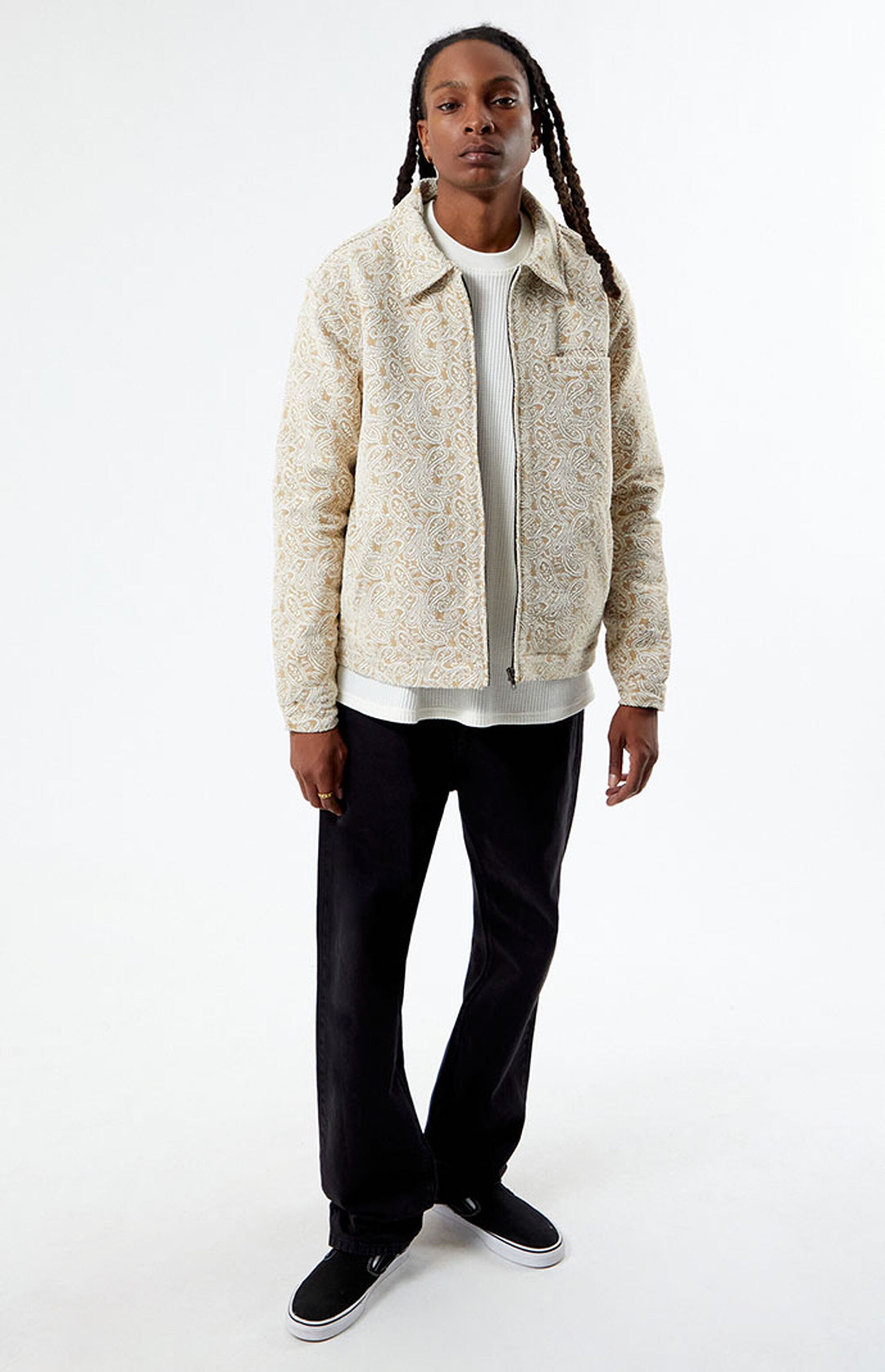 Pacsun Luxe Jacquard Gas Jacket | Pacsun