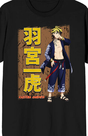 Bioworld Tokyo Revengers Kazutora Kanji T-Shirt | PacSun