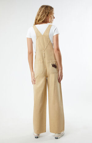 Budweiser By PacSun Beige Workwear Overalls | PacSun