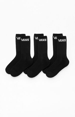Vans Kids 3-Pack Classic Crew Socks | PacSun