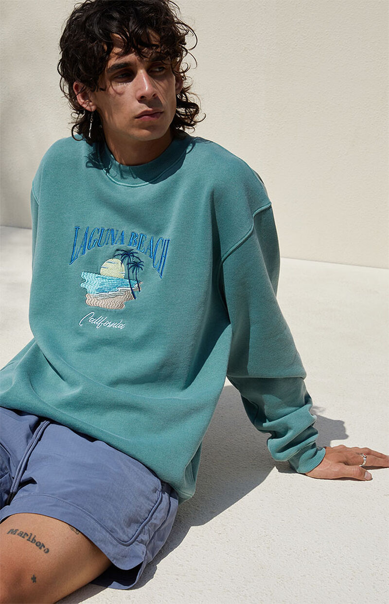 Pacsun Laguna Beach Vintage Crew Neck Sweatshirt | PacSun