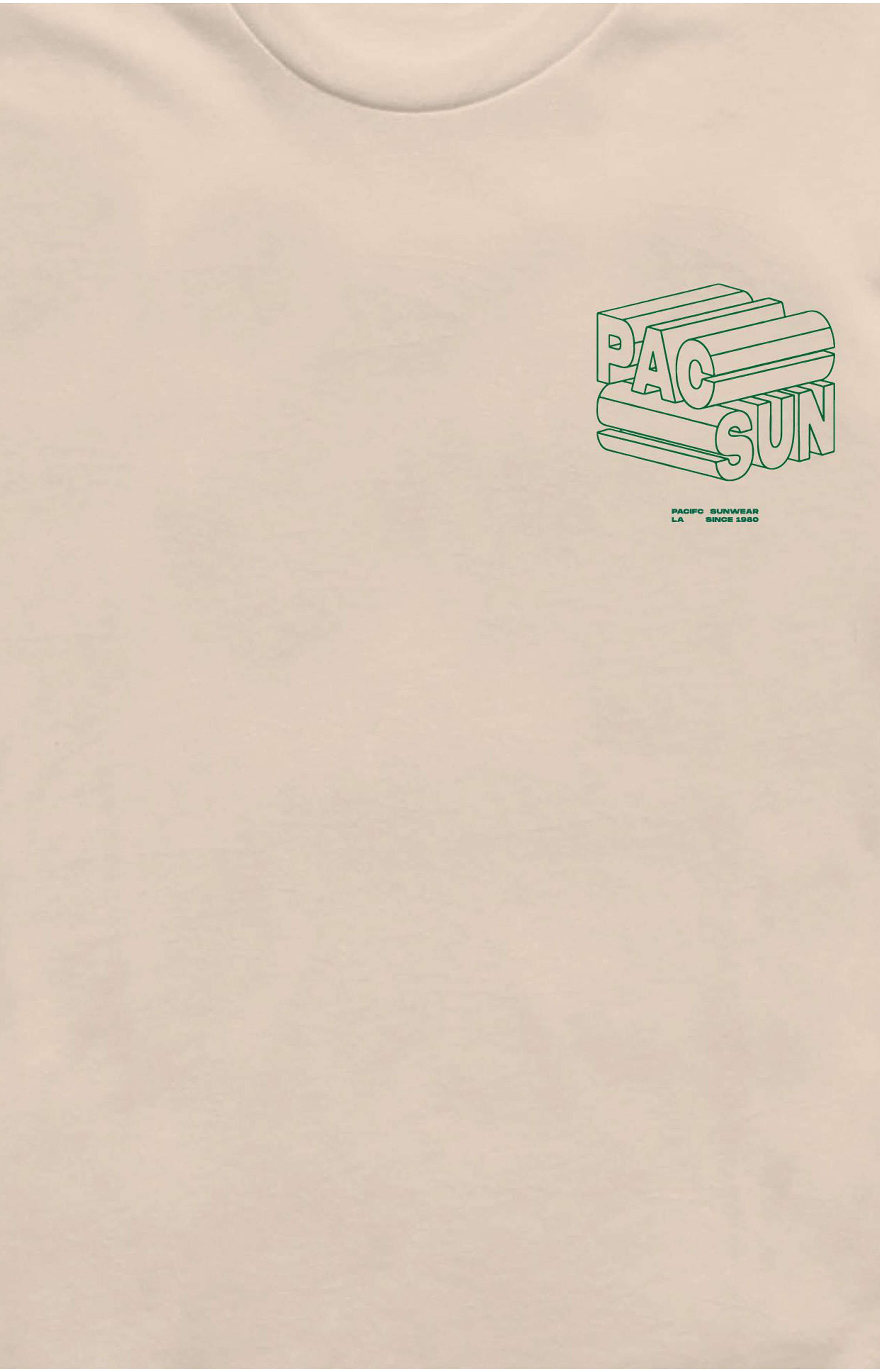 Green PacSun 3D Logo T-Shirt | PacSun