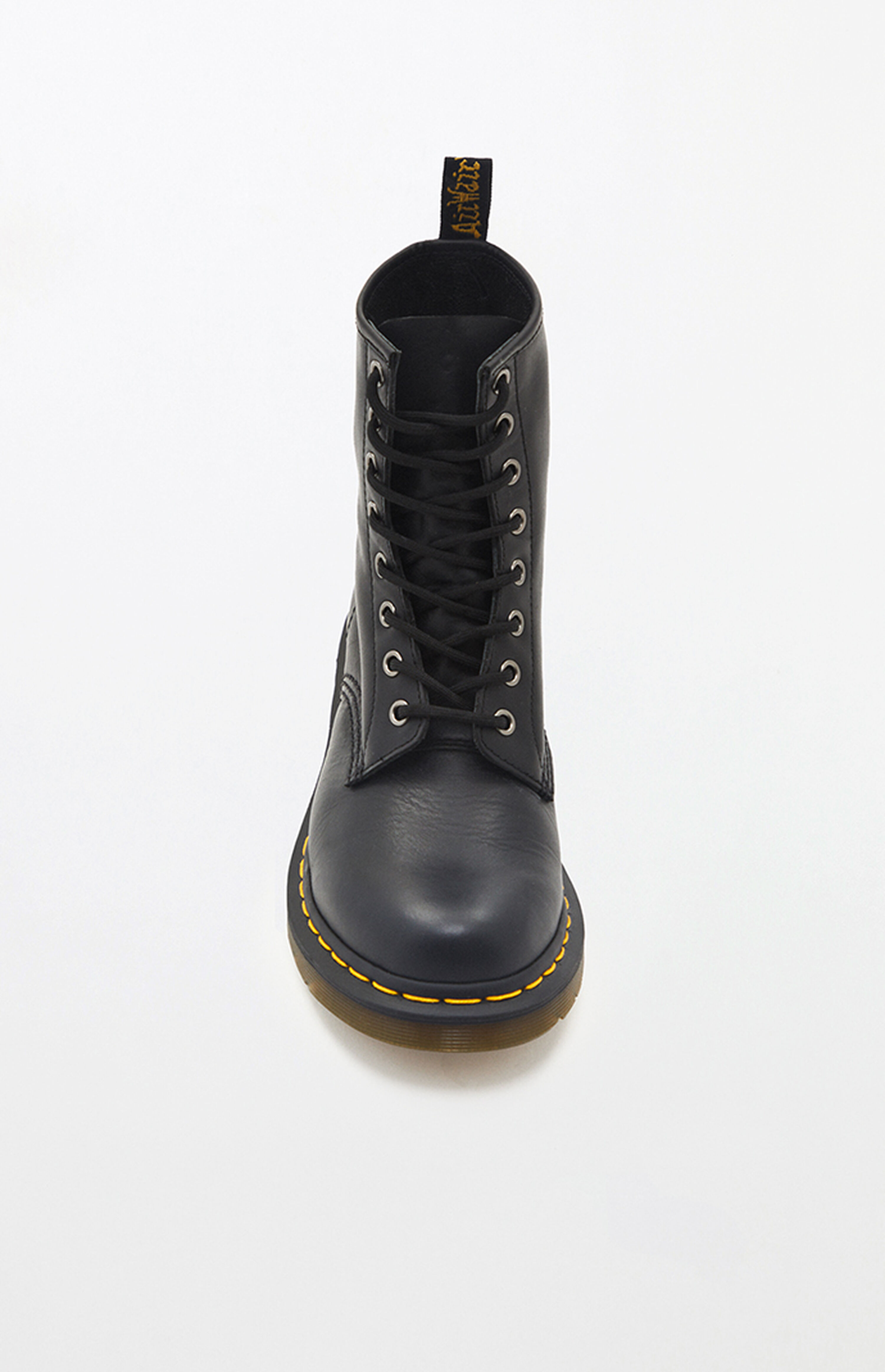 Dr Martens Black Nappa Leather Boots | PacSun | PacSun