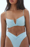 Pacsun Eco Blue Ocean Shine Bralette Bikini Top | PacSun