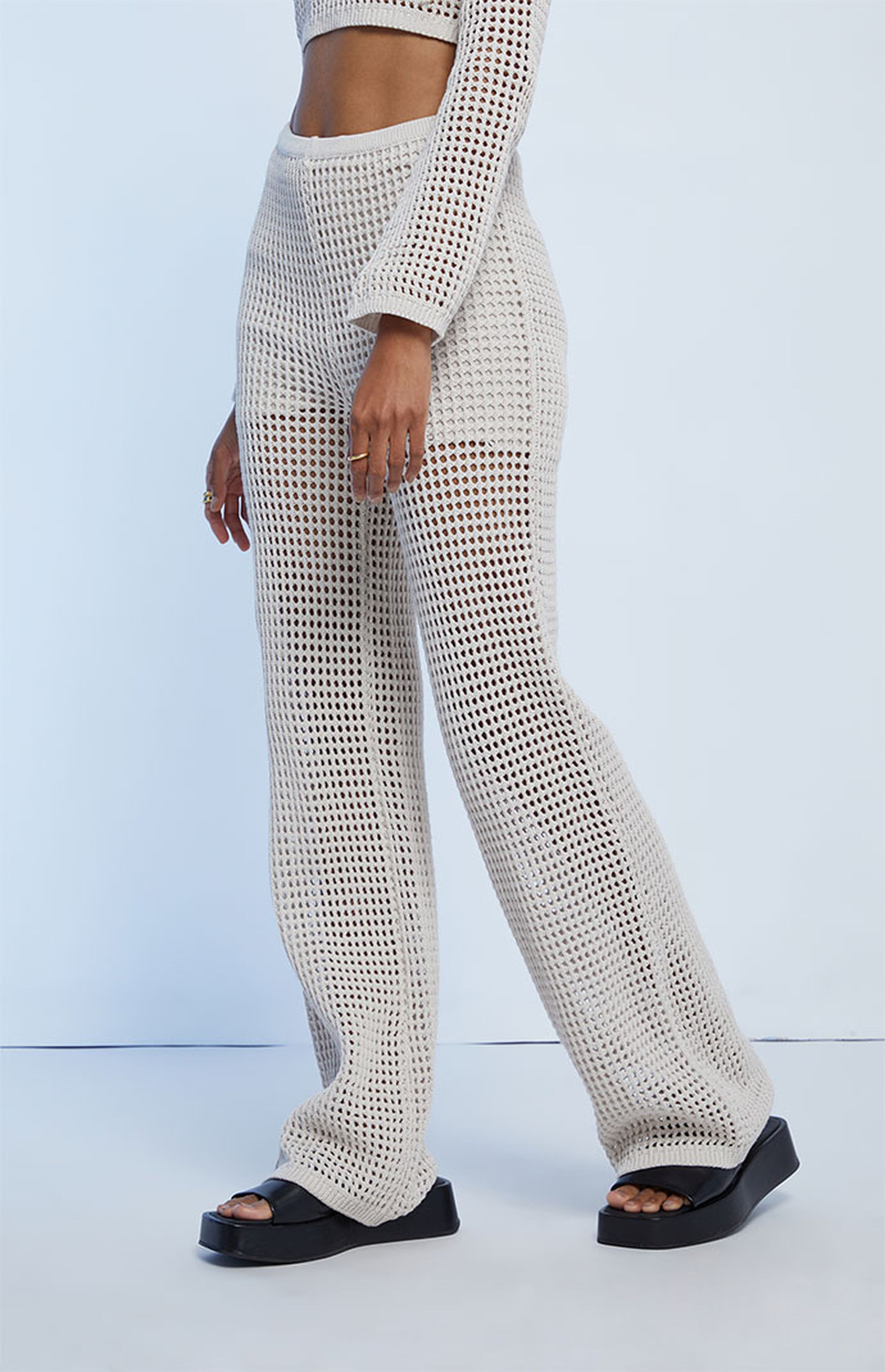 LA Hearts Ava Crochet Pants | PacSun