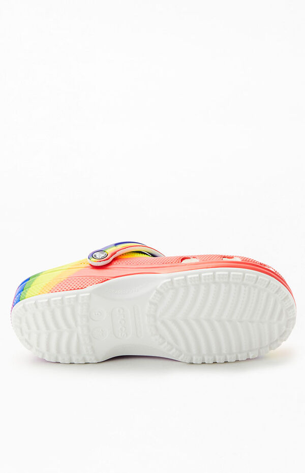 Crocs Women's Rainbow Clogs | PacSun