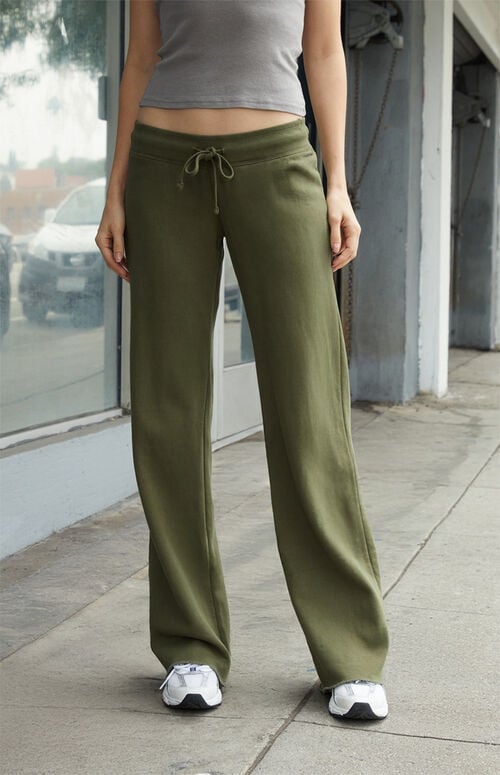 John Galt Green Hilary Baggy Sweatpants | Pacsun