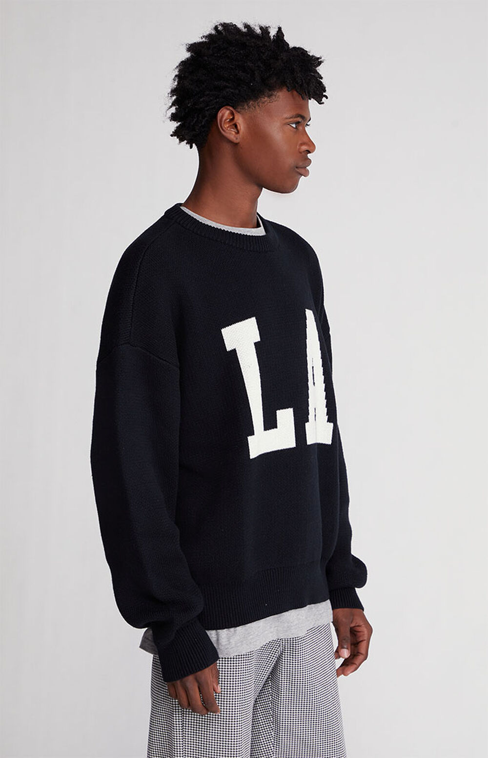 Pacsun LA Fashion Knit Crew Neck Sweater | PacSun