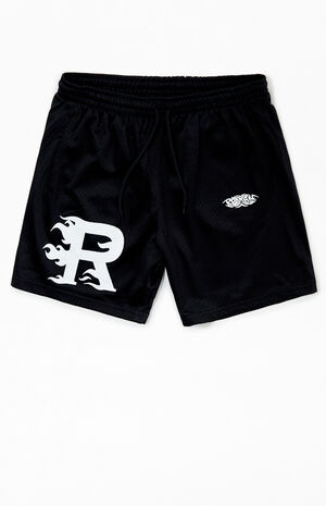 RODMAN BRAND Flame Mesh Basketball Shorts | PacSun
