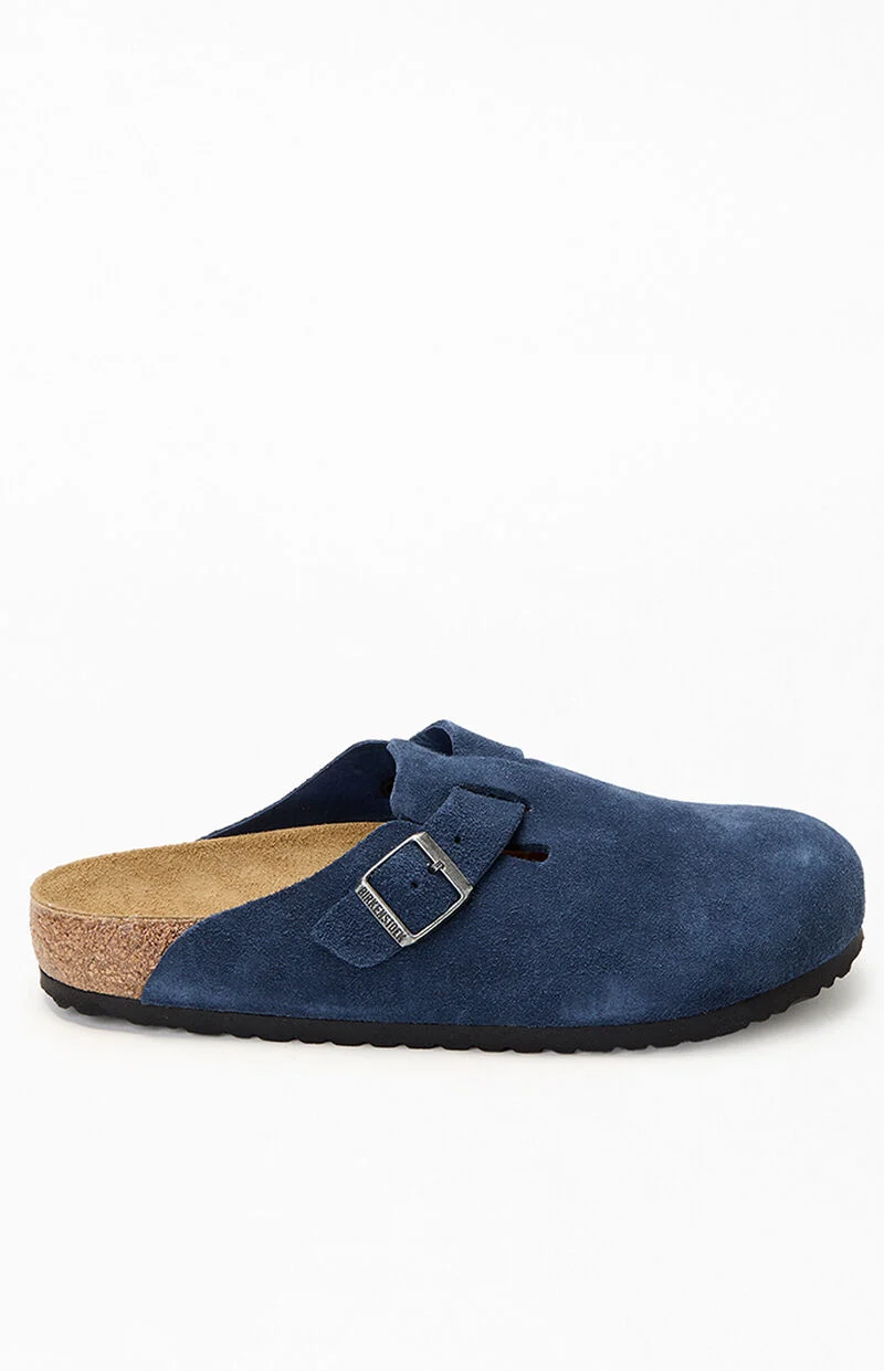 Birkenstock Boston Soft Footbed Clog Navy | Pacsun