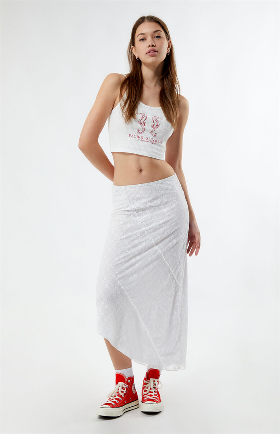 Pacsun Pacific Sunwear Seahorse Easy Tank Top | Pacsun