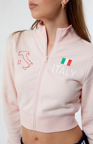 PacSun Italy High Neck Zip Up Track Jacket | PacSun