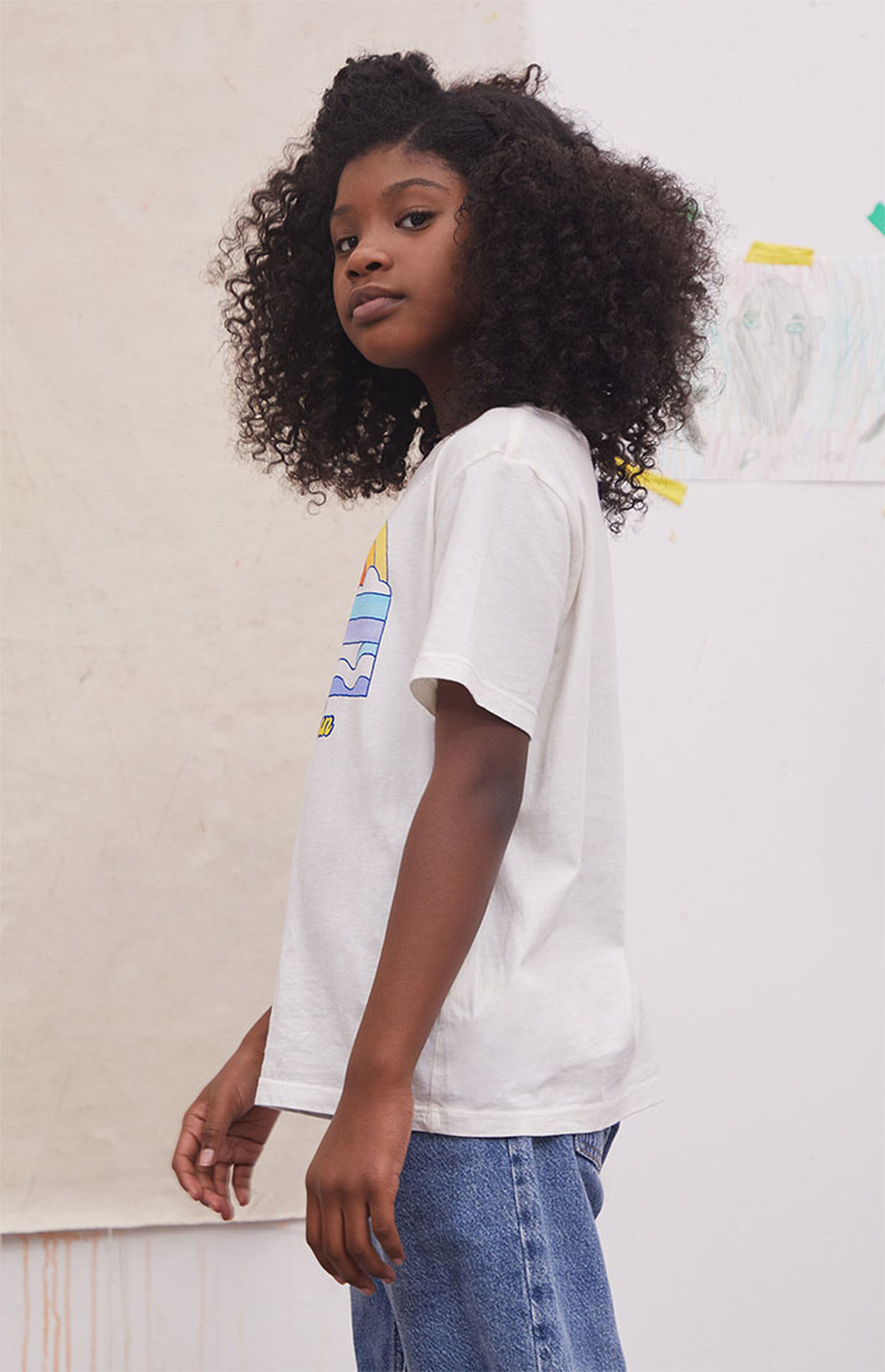 Pacsun Kids Surf Under The Sun Graphic T-Shirt | PacSun