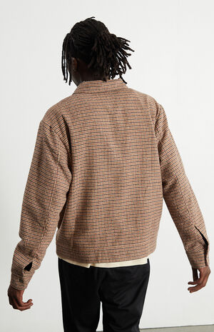 Pacsun Houndstooth Gas Jacket | PacSun