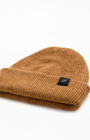 Pacsun Soft Brown Beanie | PacSun