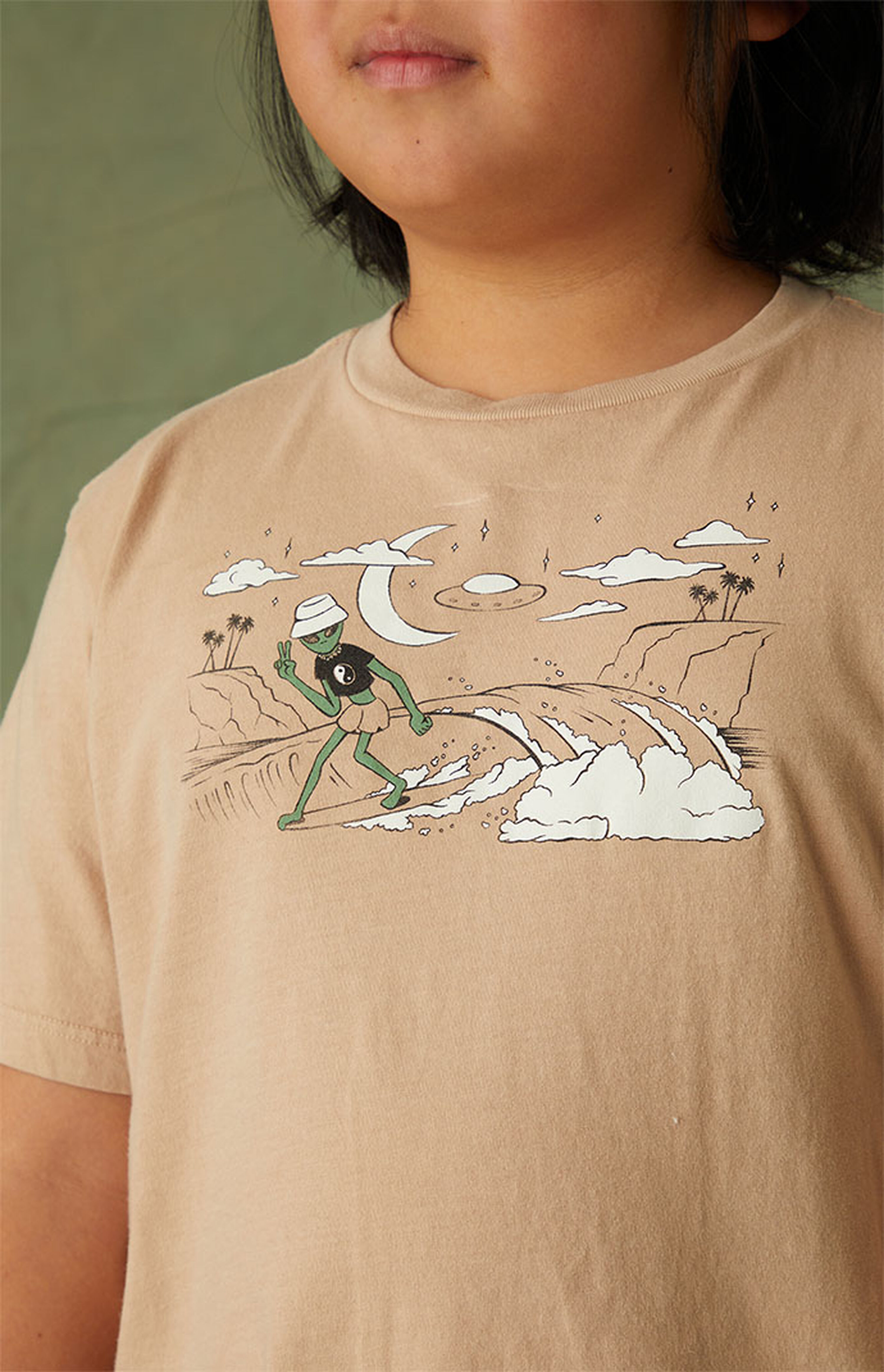 PacSun Kids Alien Surf Graphic T-Shirt | PacSun