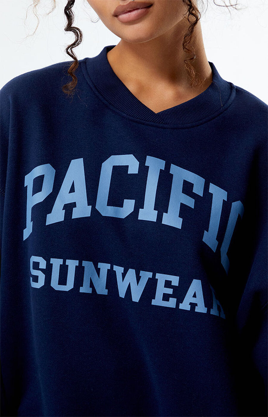 Pacsun Pacific Sunwear Surplice Oversized Sweatshirt | PacSun