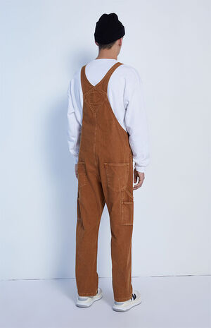 Levi's Brown Red Tab Overalls | PacSun