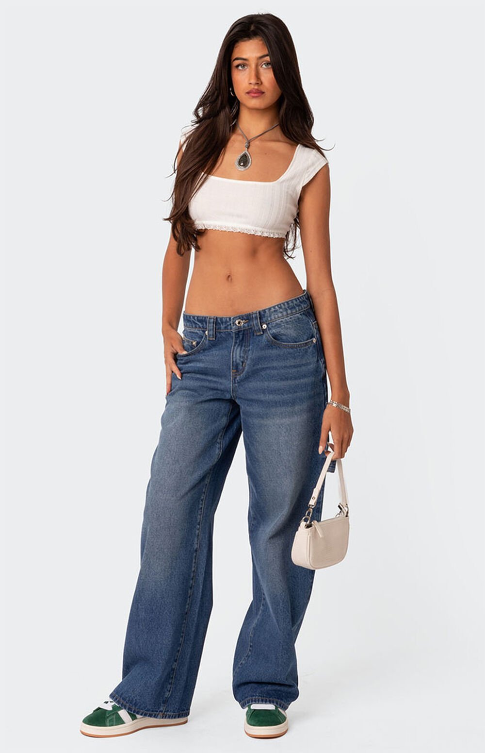 Edikted Carpenter Low Rise Jeans | PacSun