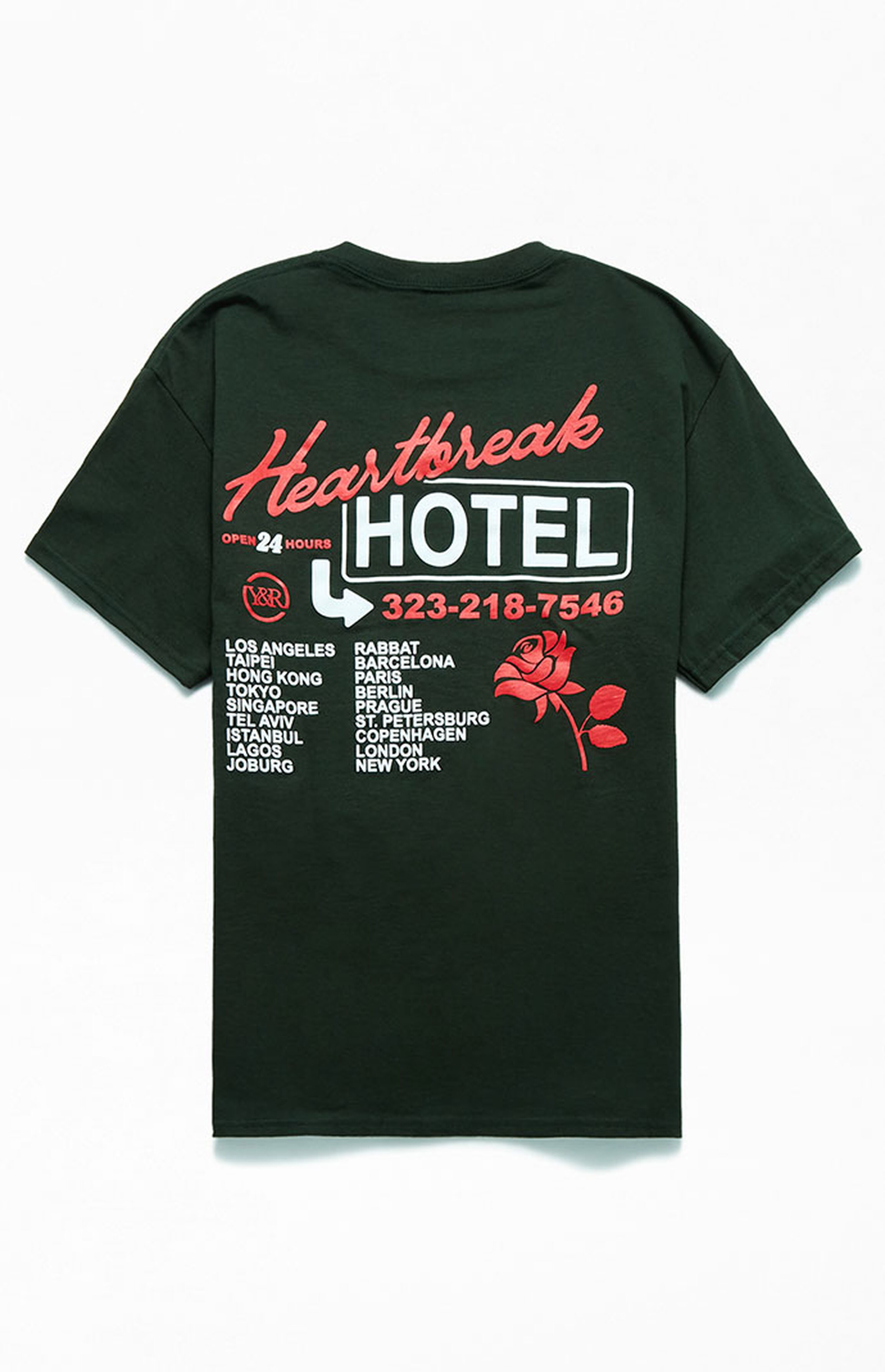 Young & Reckless Heartbreak Hotel T-Shirt | PacSun