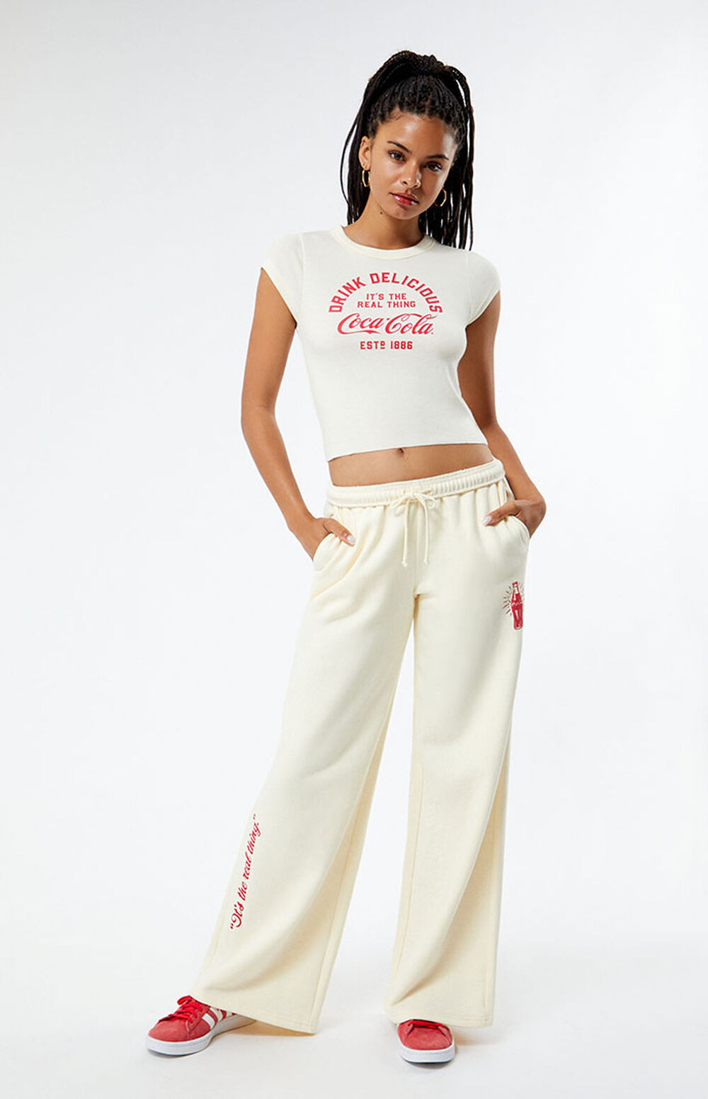 Coca-Cola By PacSun Straight Leg Sweatpants | PacSun