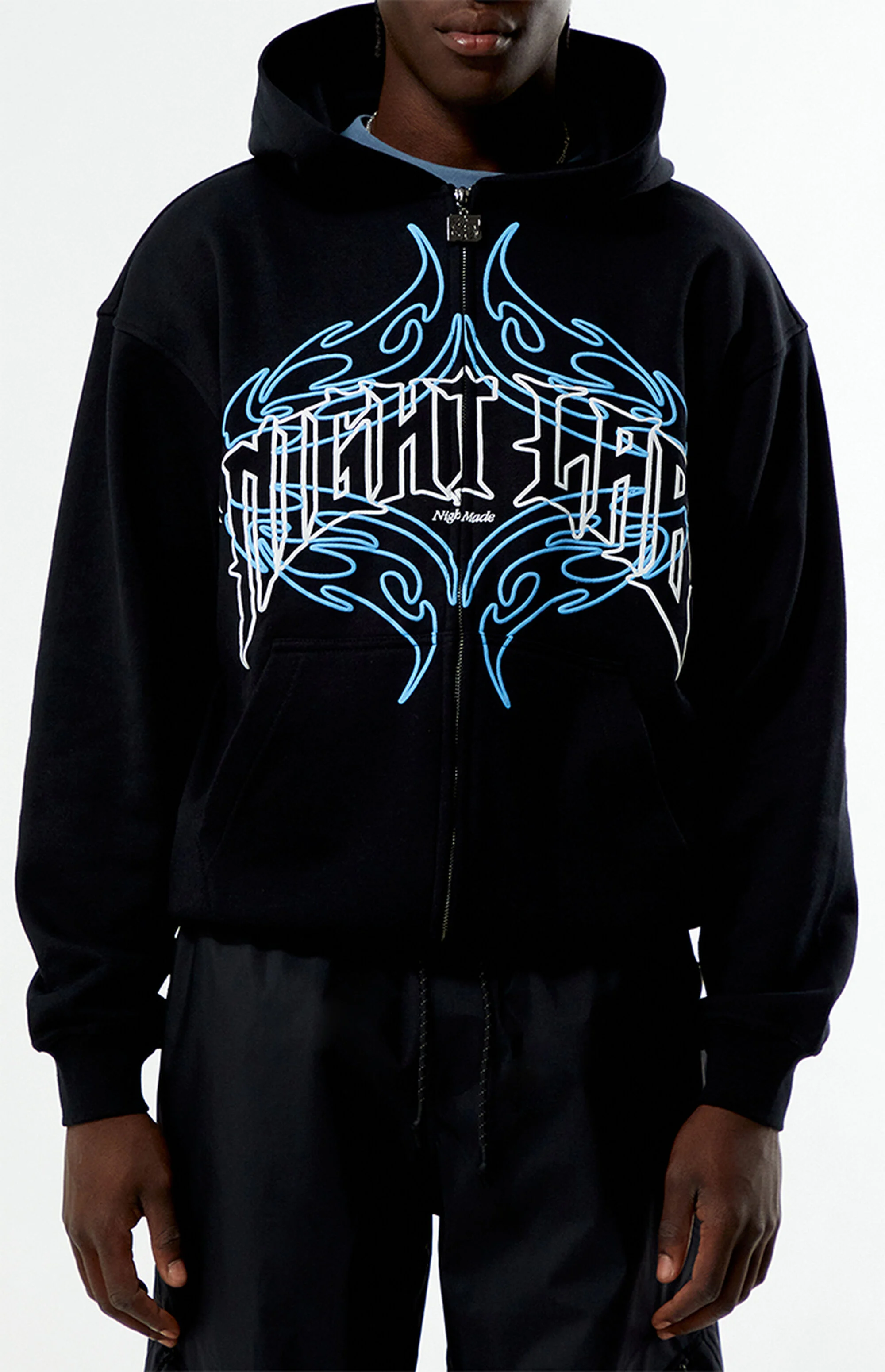 Nightlab Night Made Full Zip Hoodie | Pacsun